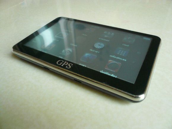 GPS 5.0 นิ้ว ทรงไอโฟน เปลี่ยนแบตได้ จอHD 800x 480 pixels ชัดกว่าgpsทั่วไป RAM 12 gpsราคาถูก gps ...
