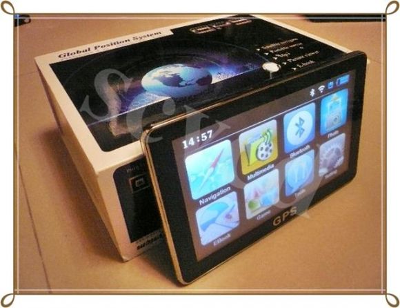 GPS ทรง I-Pad และทรง I-Phone 3 4 จอ 7 นิ้วรุ่นใหม่ ราคาถูก RAM 128 MB DDR มี BLU gpsราคาถูก gps ...